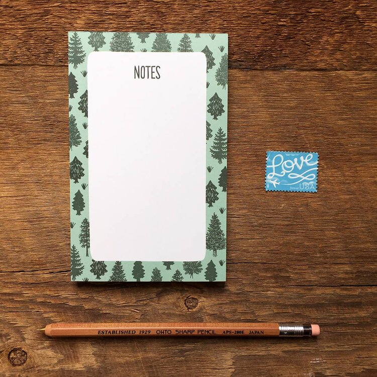 Pine Tree Notepad – Of Aspen Curated Gifts