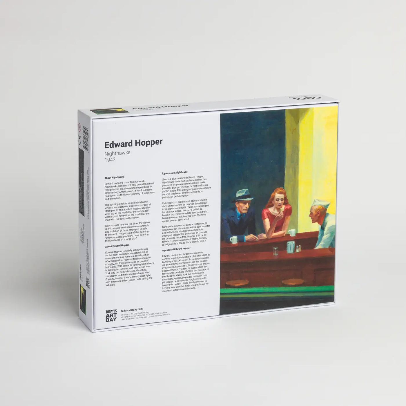 Edward Hopper - Nighthawks Puzzle – Of Aspen Curated Gifts