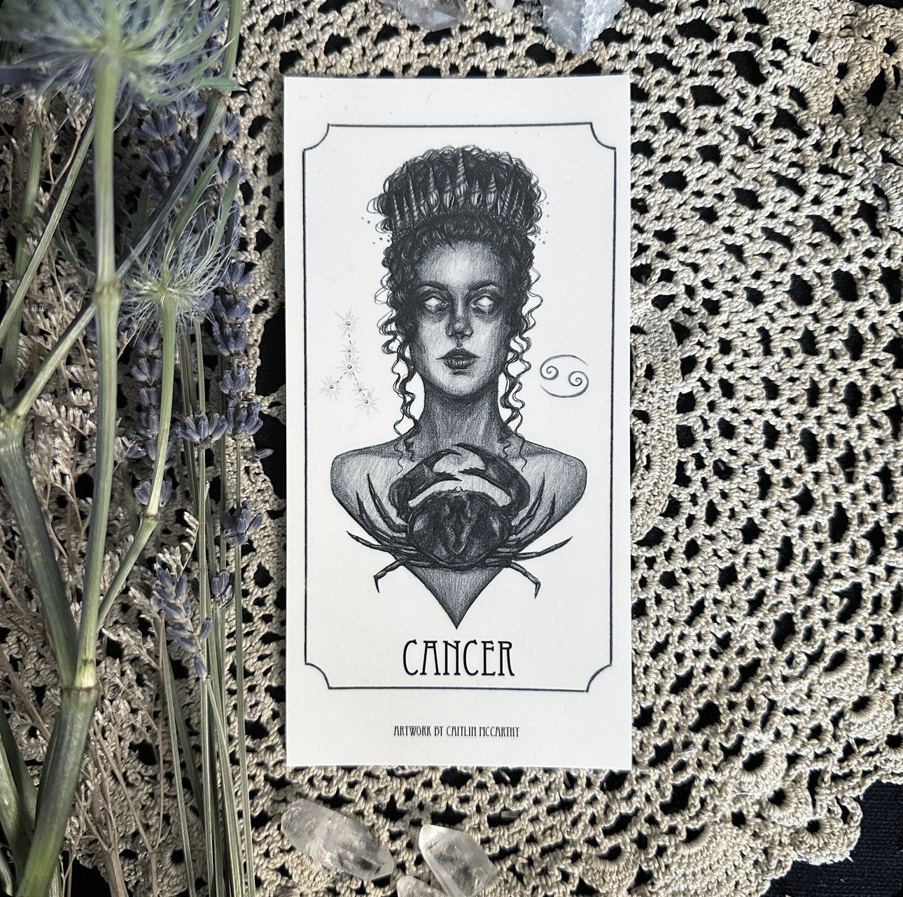 Cancer Devotional Candle Sticker – Of Aspen Curated Gifts