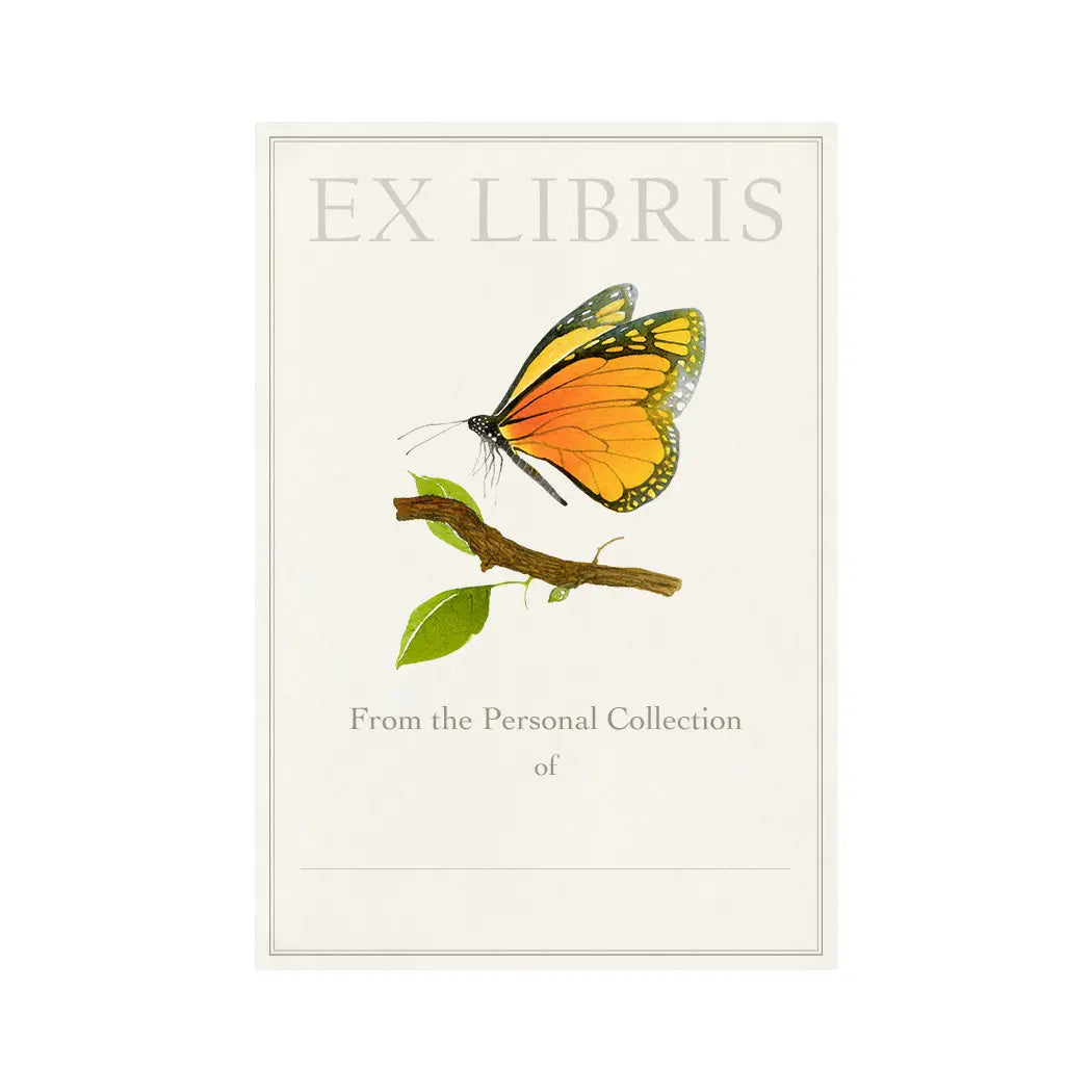 Monarch Bookplates – Of Aspen Curated Gifts