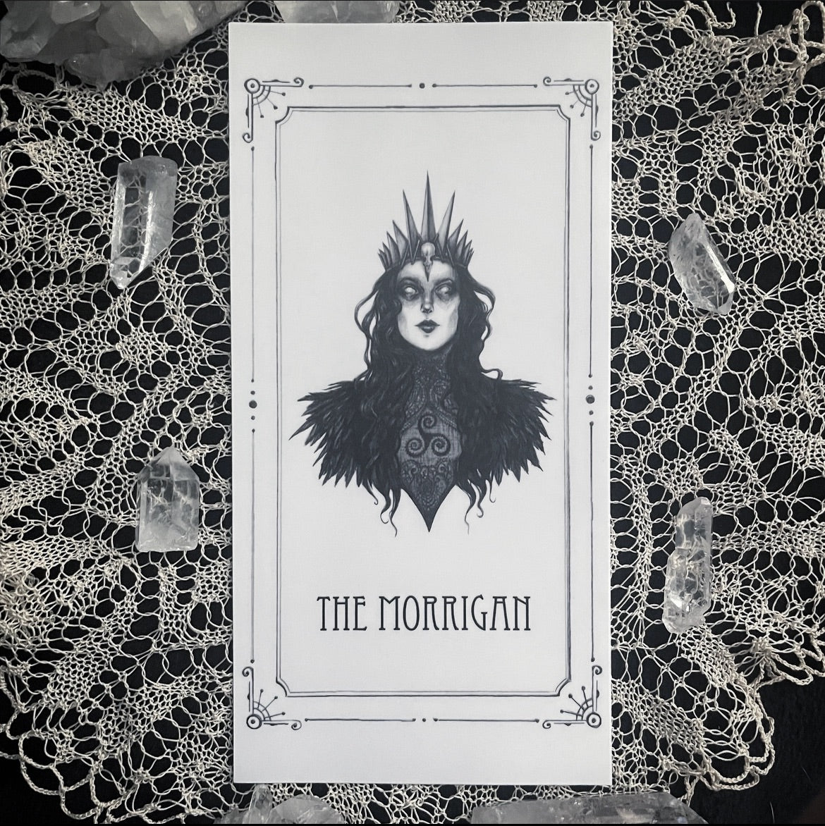 The Morrigan Devotional Candle Sticker – Of Aspen Curated Gifts