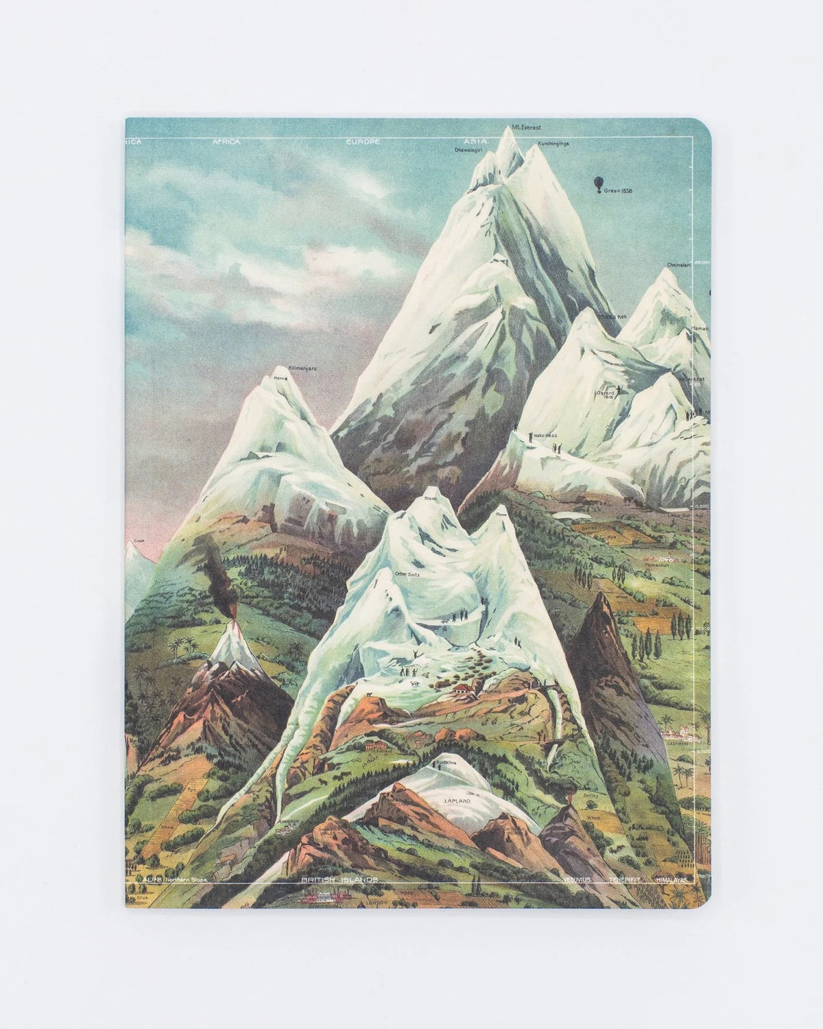 Ascending Regions Notebook – Of Aspen Curated Gifts