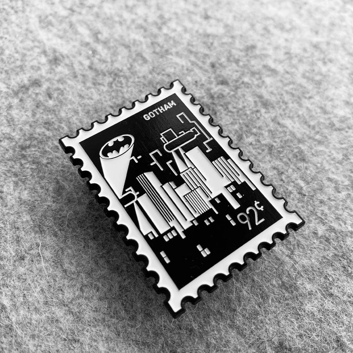 Gotham Stamp Pin – Of Aspen Curated Gifts