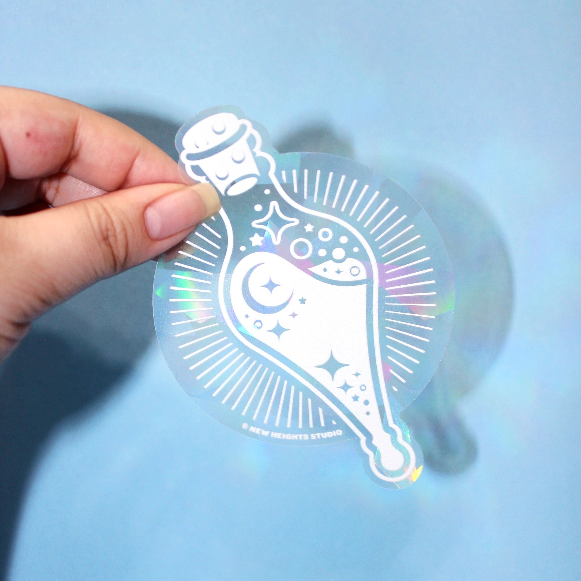 Stardust Potion Suncatcher Sticker – Of Aspen Curated Gifts
