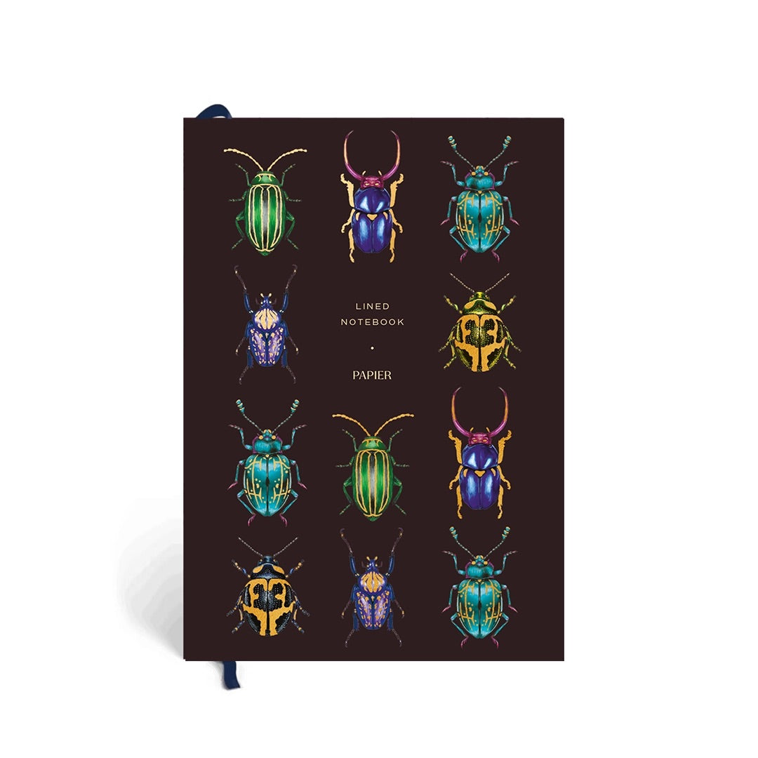 Bejeweled Beetles Lined Journal – Of Aspen Curated Gifts