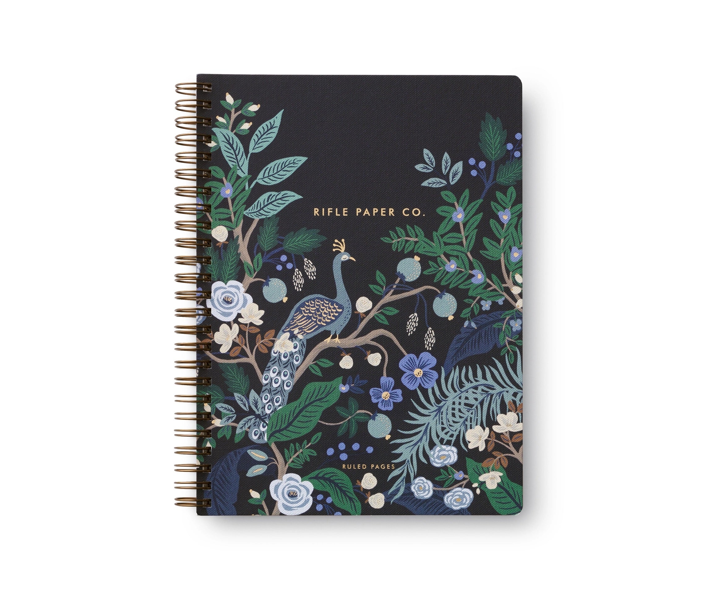 Peacock Spiral Notebook – Of Aspen Curated Gifts