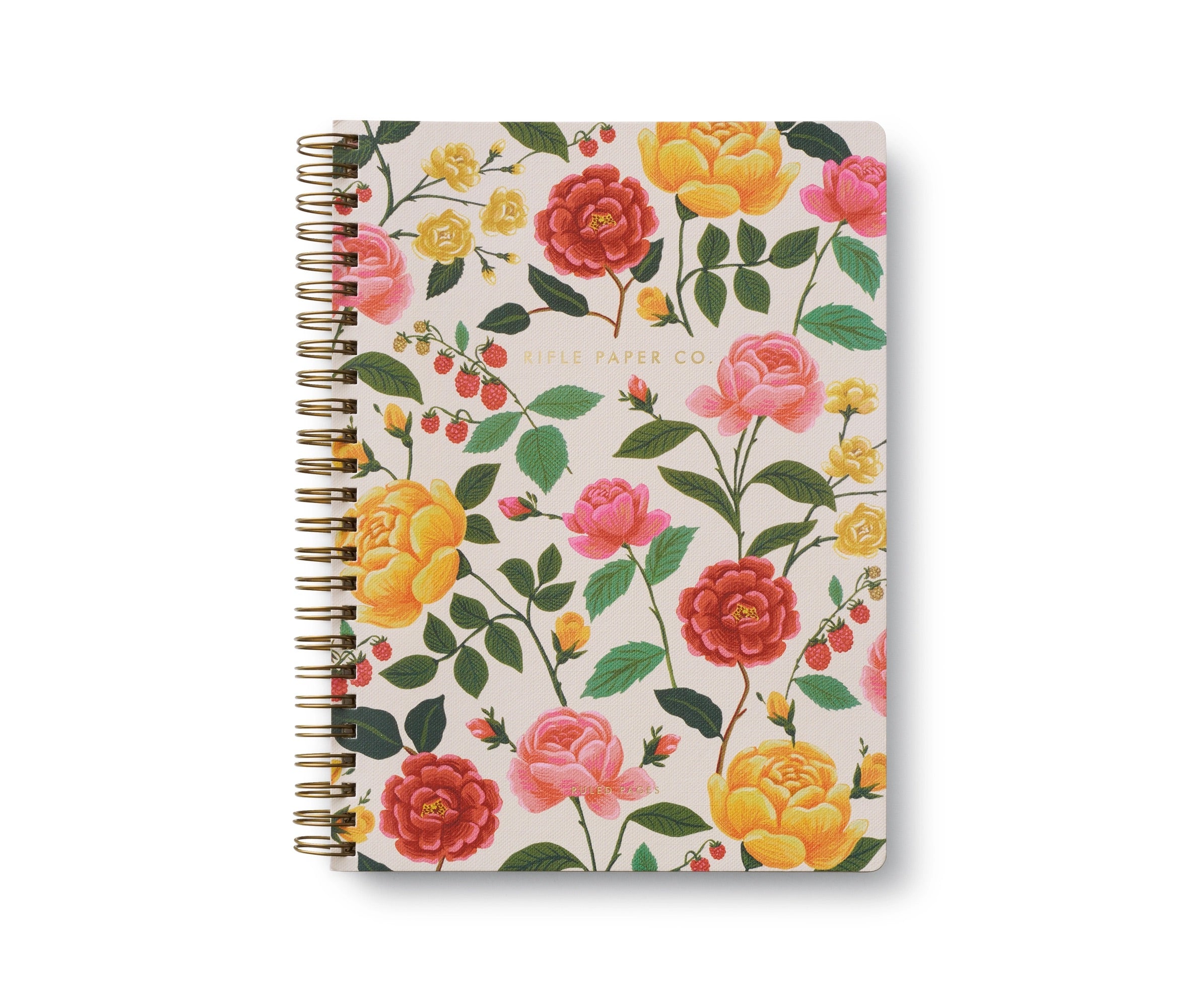 Rose Garden Spiral Notebook – Of Aspen Curated Gifts