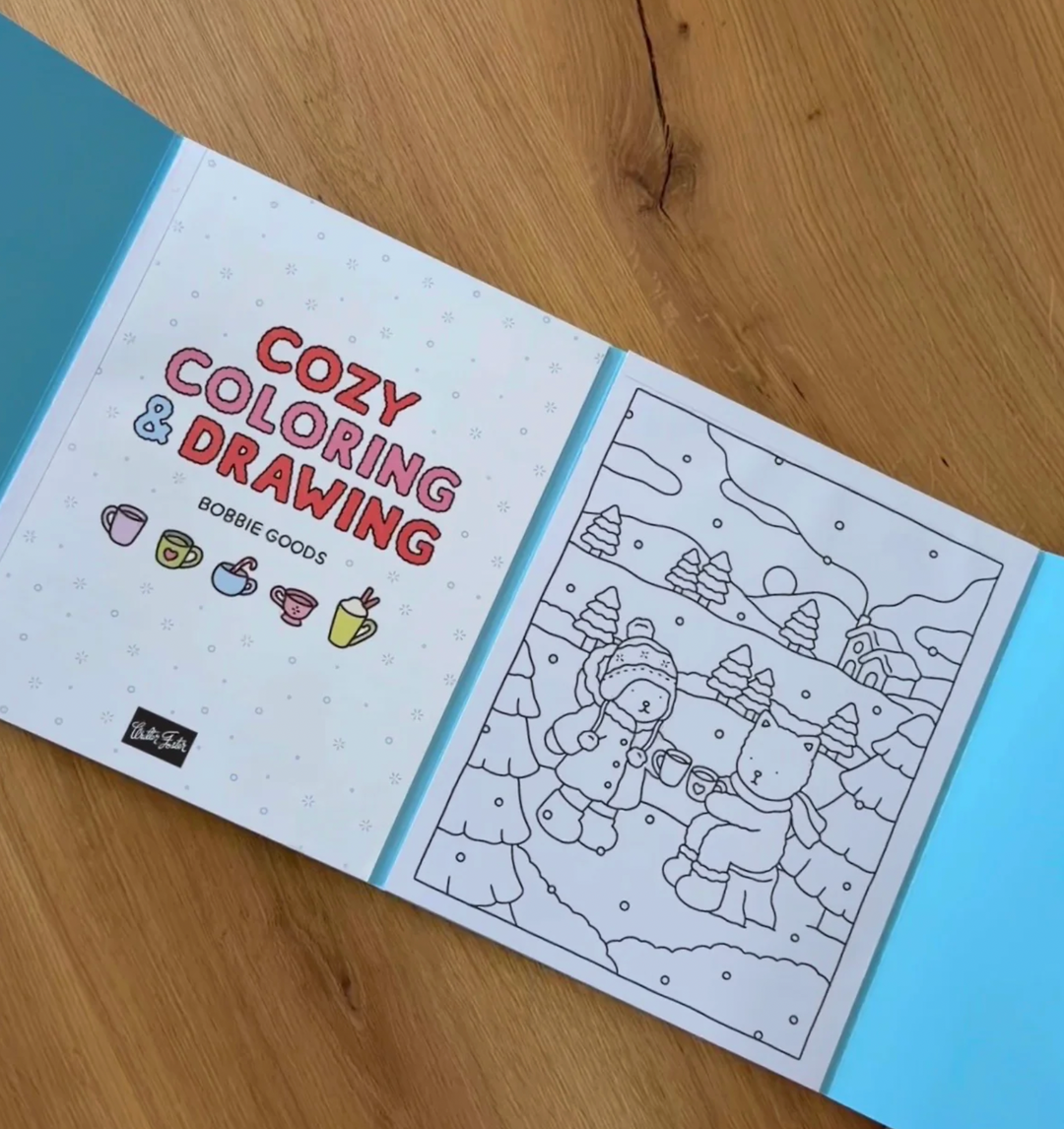 Bobbie Goods - Cozy Coloring & Drawing Book – Of Aspen Curated Gifts