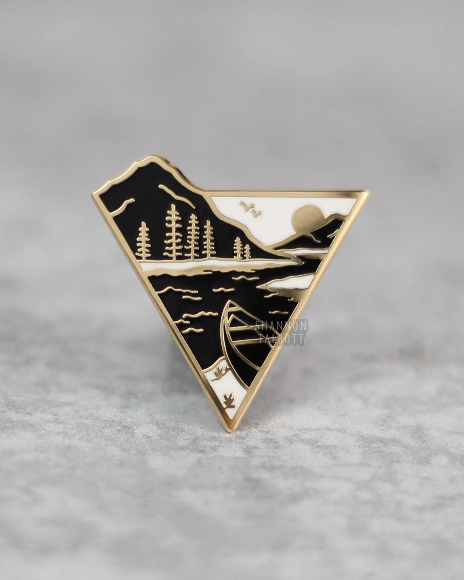 Wanderlust Series - The River Pin – Of Aspen Curated Gifts