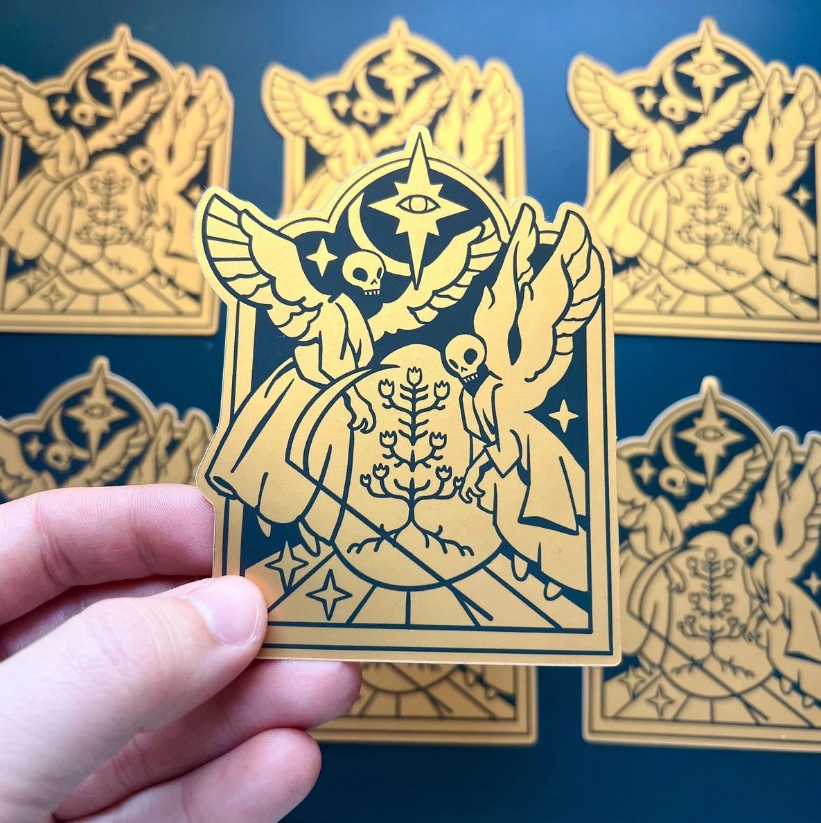 Grave Angels Sticker – Of Aspen Curated Gifts