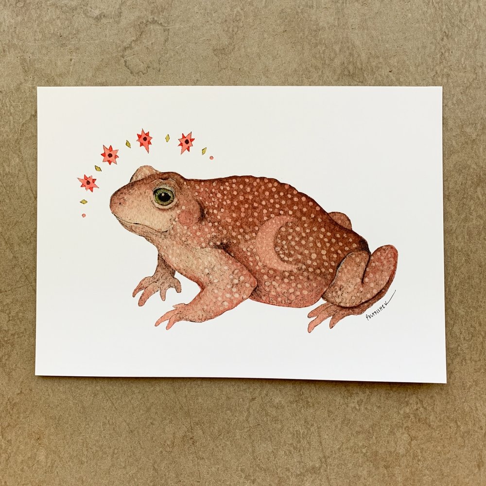 Astral Toad Print - 5" x 7" – Of Aspen Curated Gifts