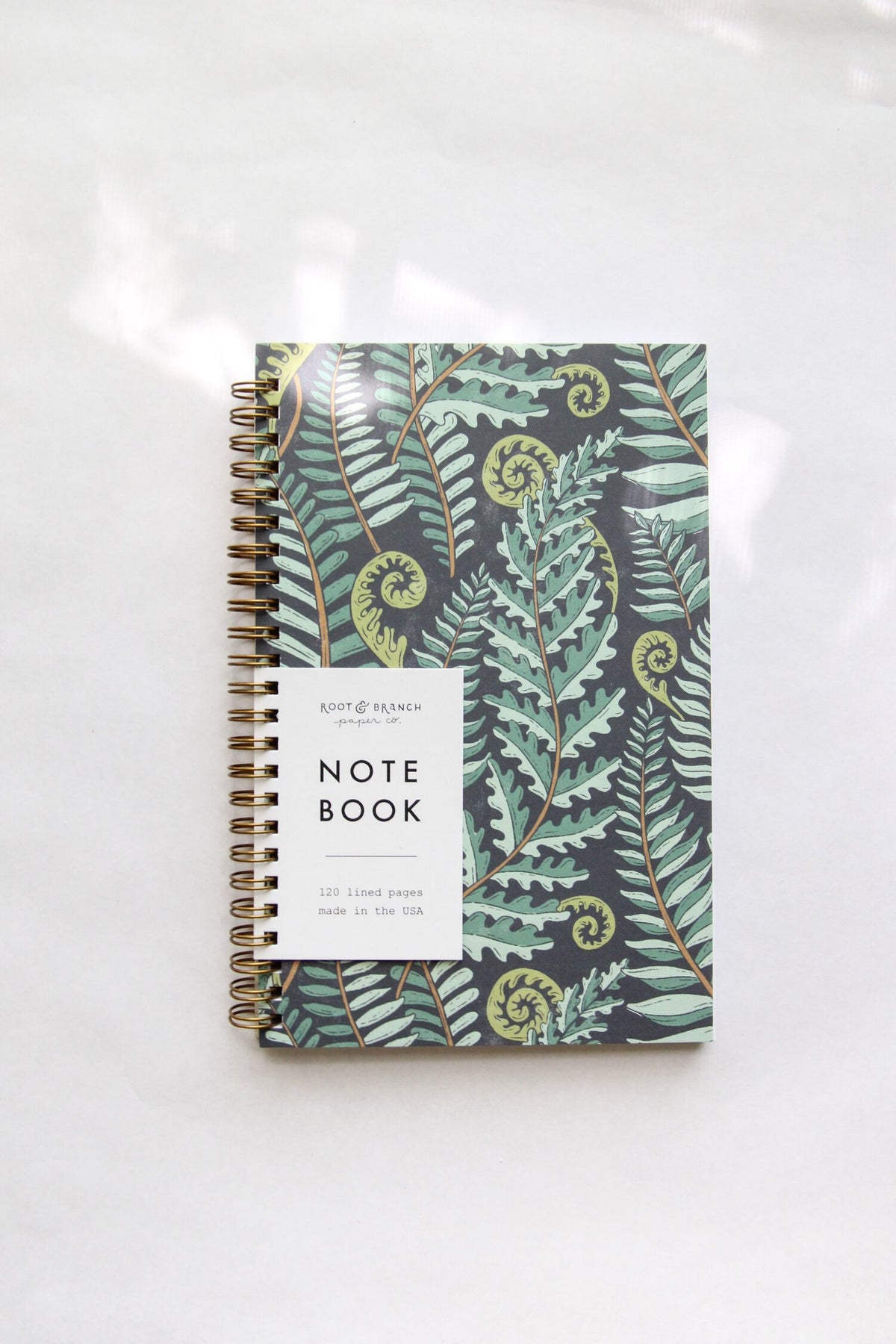 Forest Fern Spiral Notebook - Lined – Of Aspen Curated Gifts