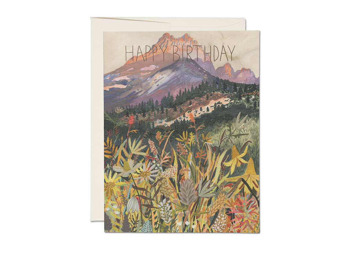 Happy Birthday Wilderness Card – Of Aspen Curated Gifts