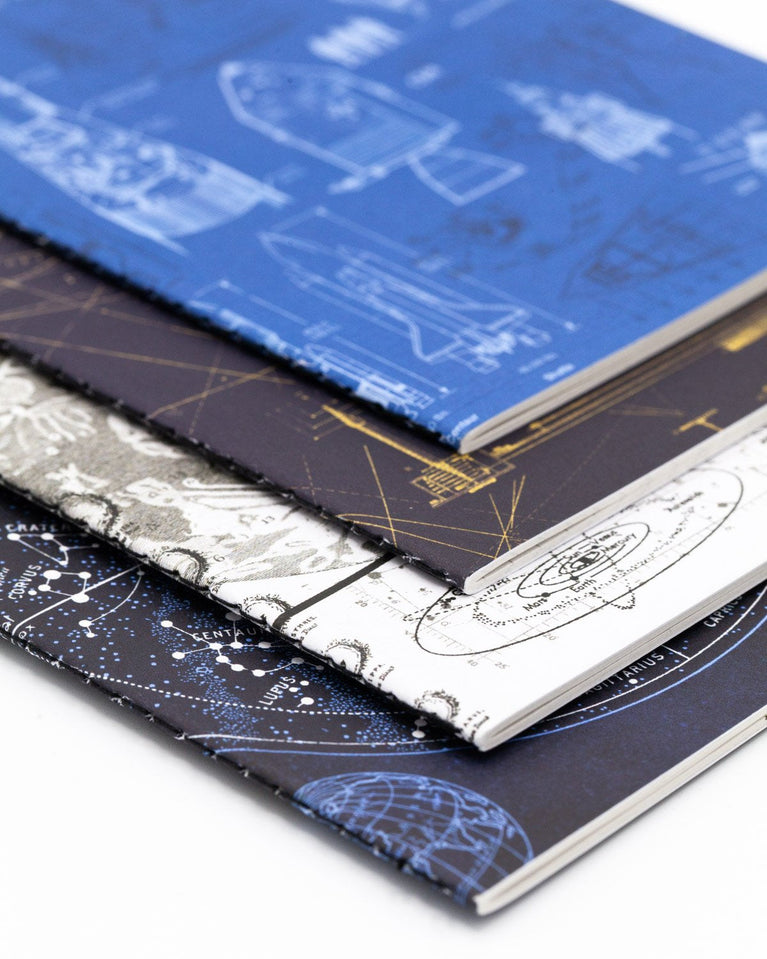 Space Pocket Notebook Pack – Of Aspen Curated Gifts