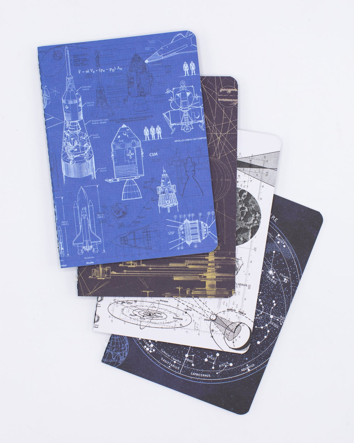 Space Pocket Notebook Pack – Of Aspen Curated Gifts