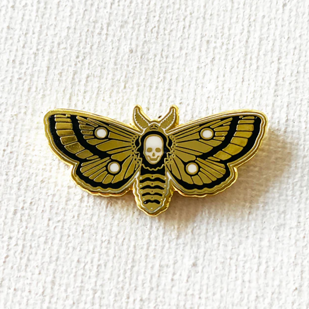 Death's Head Moth Pin – Of Aspen Curated Gifts