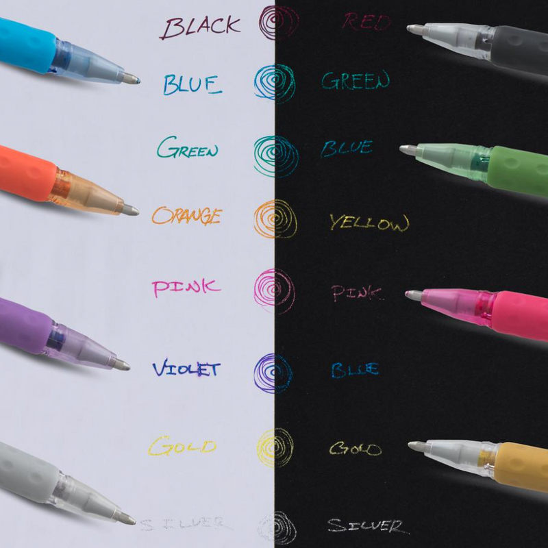 Sparkle Pop Color-Changing Pens - 8 Pack – Of Aspen Curated Gifts