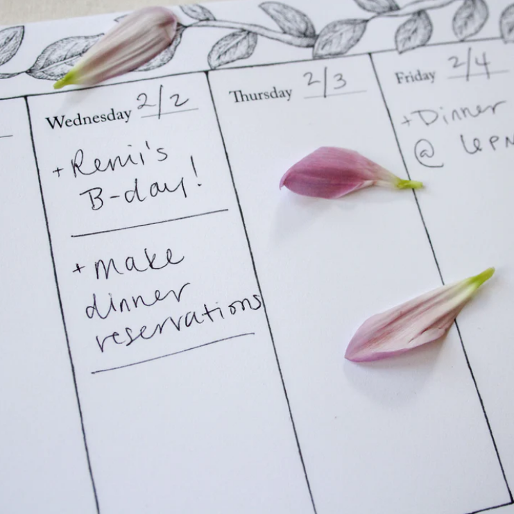 The Monarch Weekly Planner – Of Aspen Curated Gifts