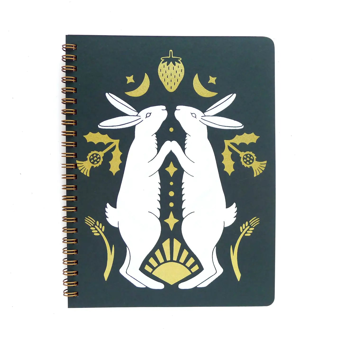 Harvest Rabbit Spiral Notebook – Of Aspen Curated Gifts